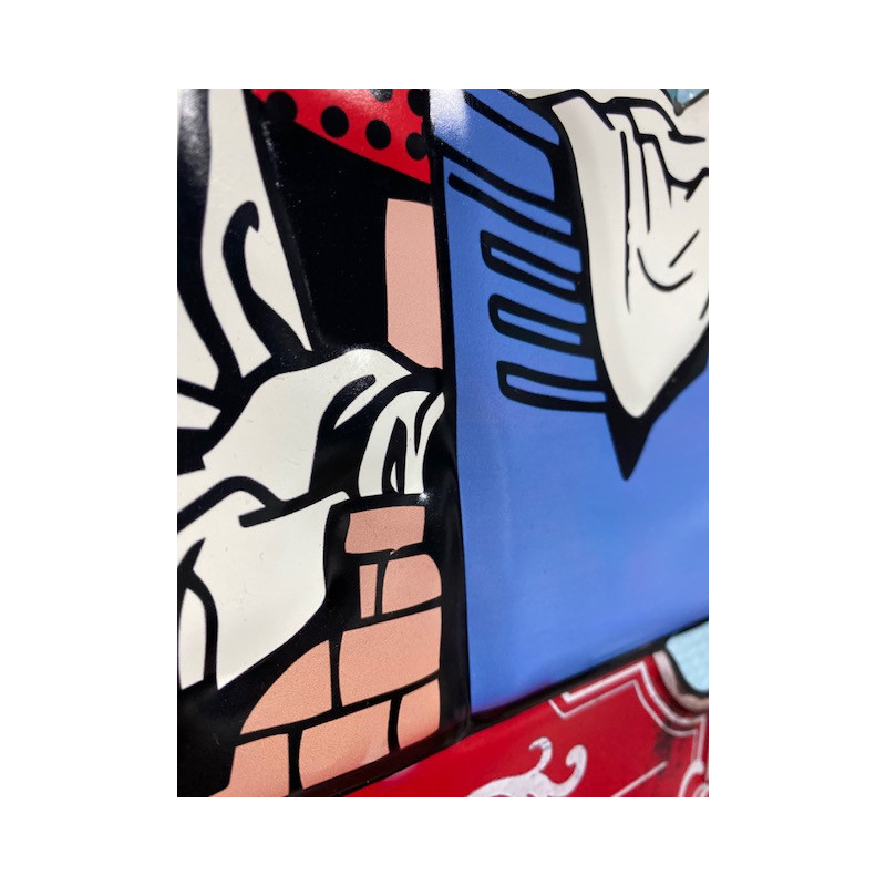 Grand plaque 60*40 cm métallique KARE DESIGN esprit vintage